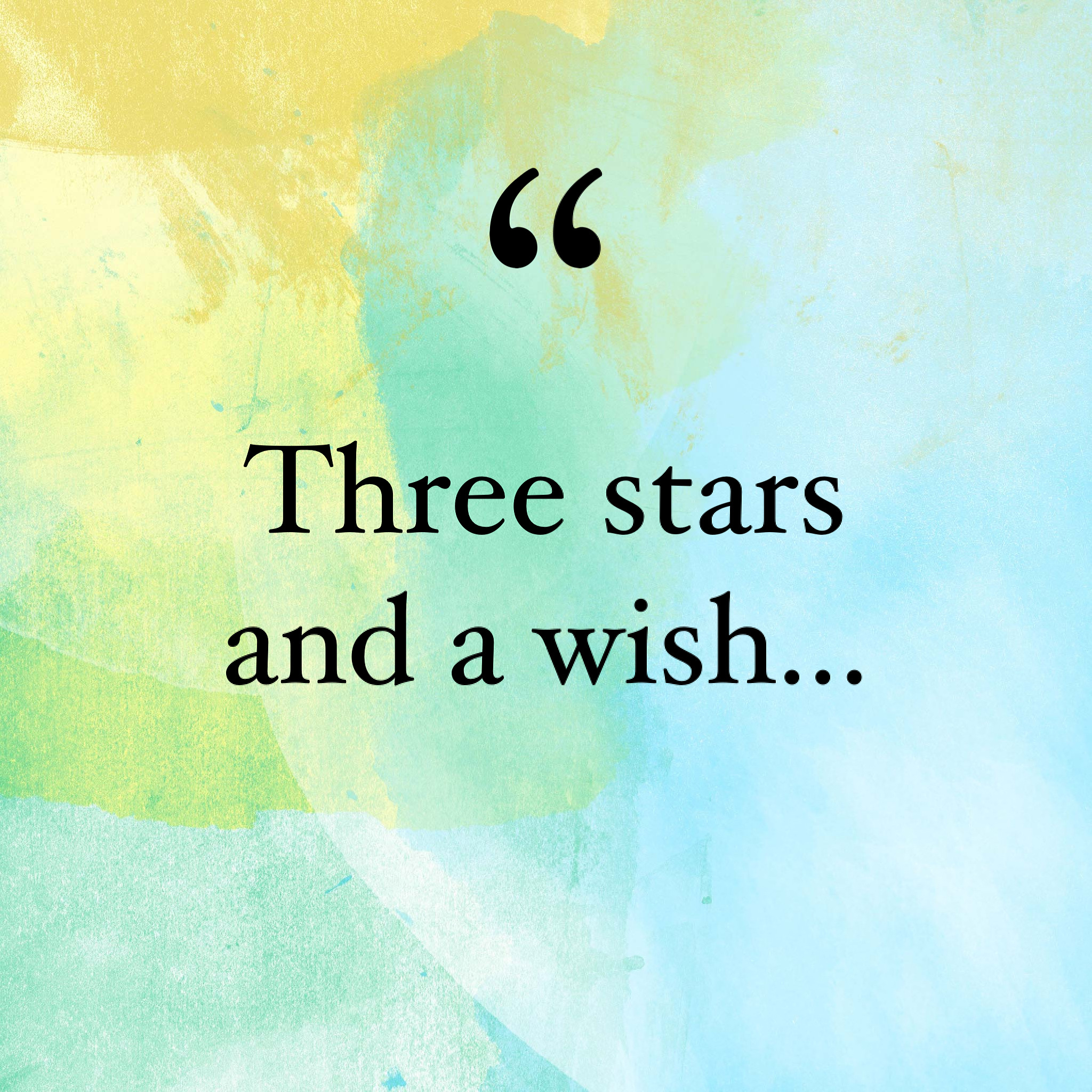 Three Stars and a Wish – Infinite Balance